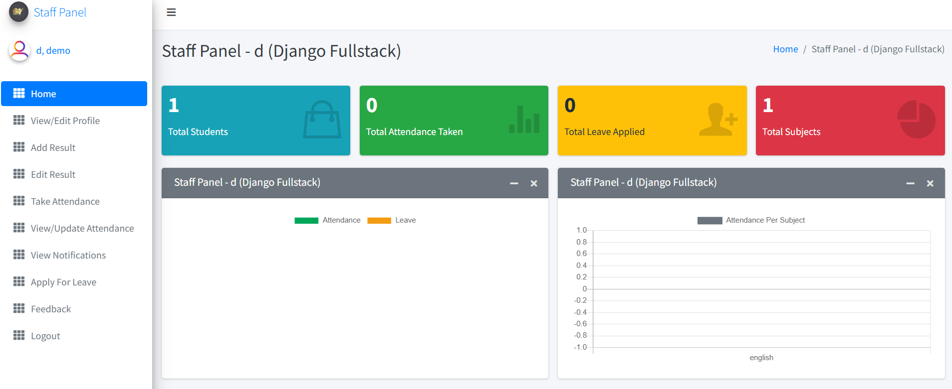 Student Management System Web App - Using Django